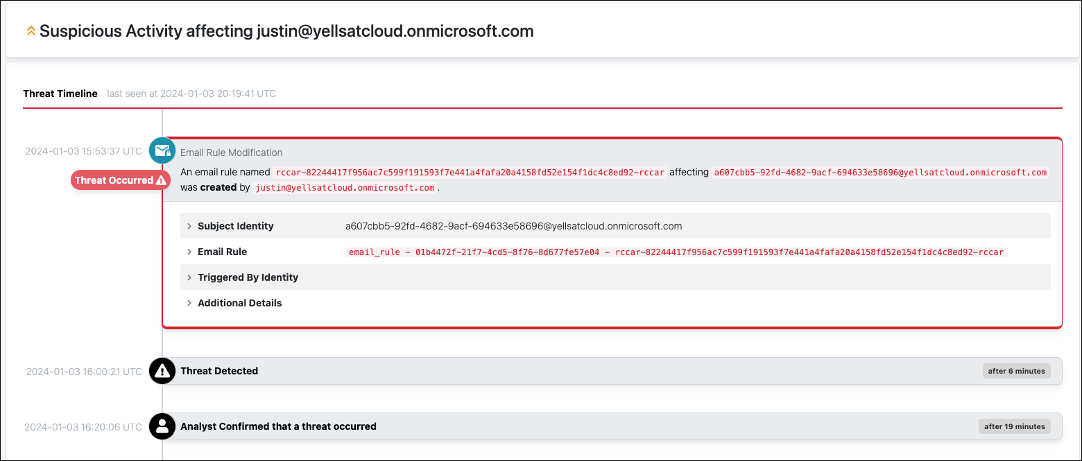 Generating Office 365 UAL Threats in Red Canary – Red Canary Support