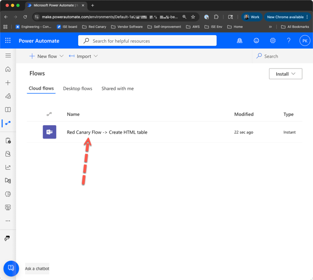 Microsoft Teams Webhook URL - Automate Update – Red Canary Support